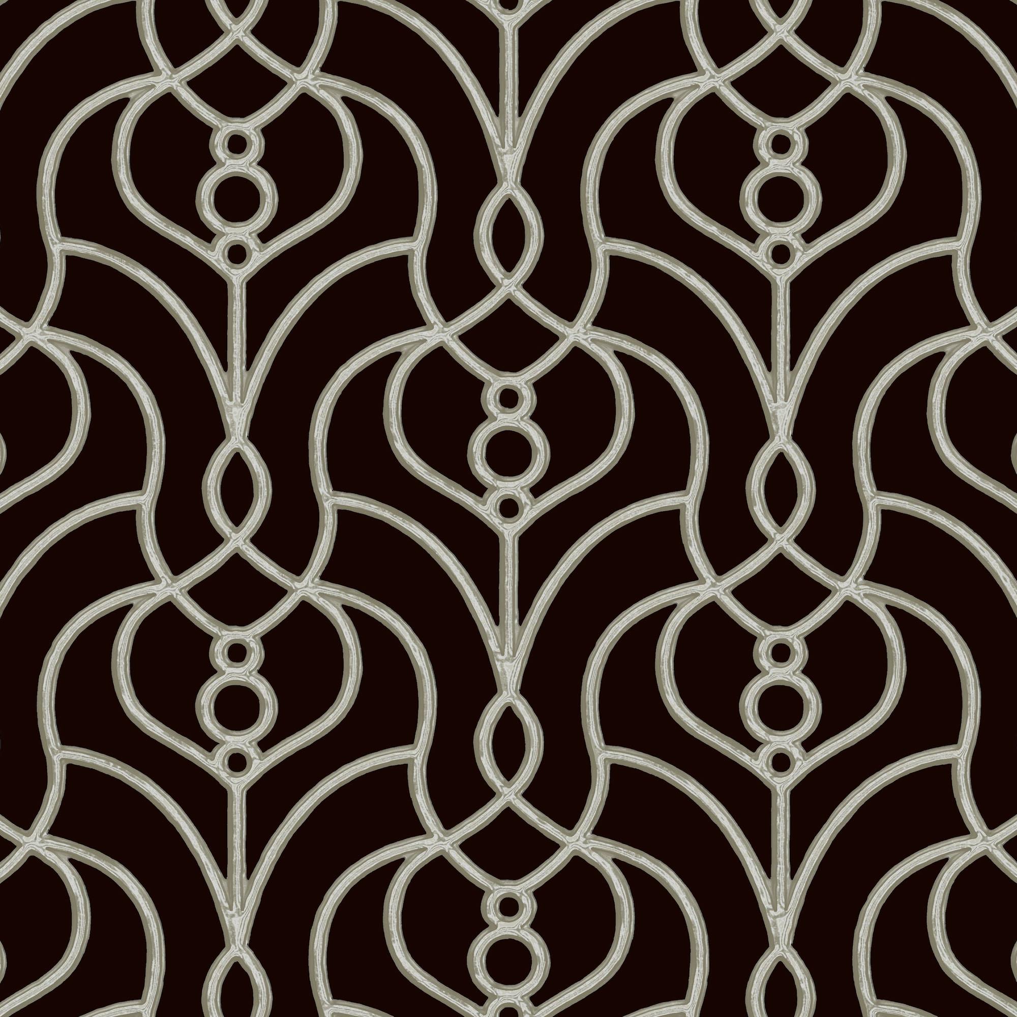 EV3945 - Candice Olson Wallpaper - Divine Trellis - Calico